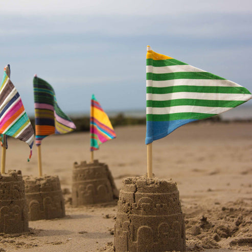 Sandcastle Flags | Striped Flags – The Stripes Company