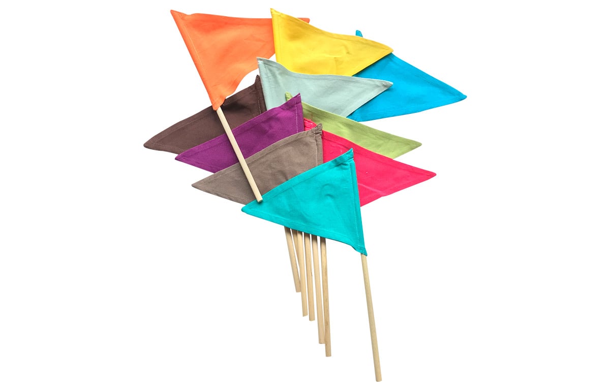 Rainbow Sandcastle Flags | Flags in Rainbow Colours | The Stripes ...