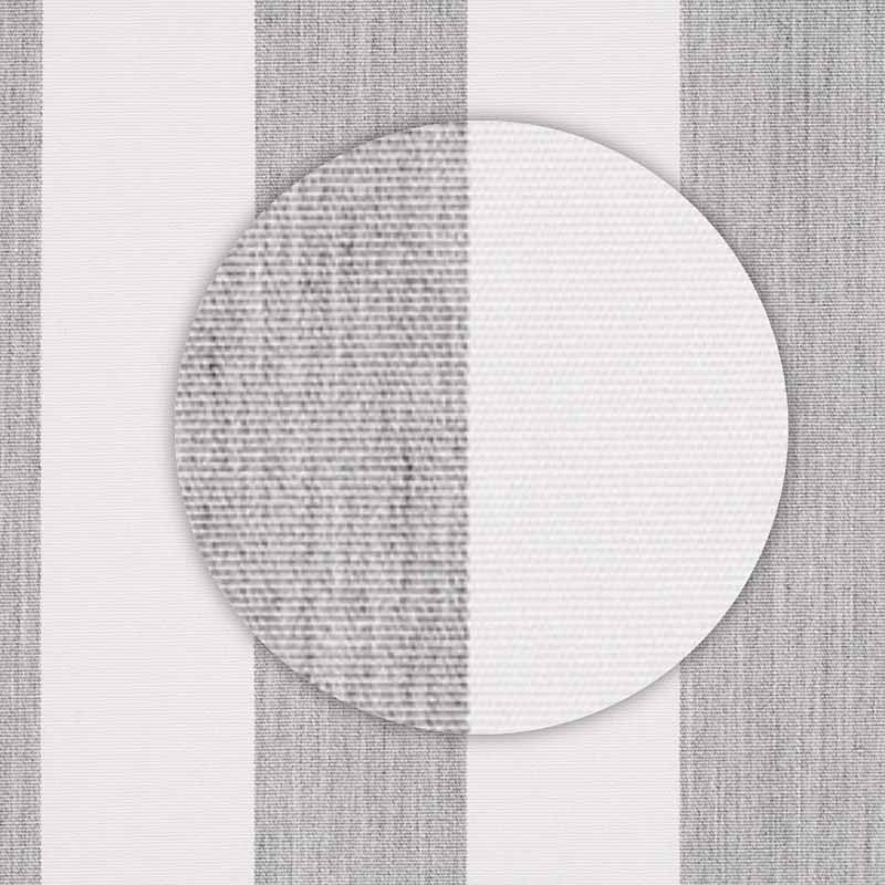 Grey White Stripe Outdoor Fabrics - Agora Lines Piedra Solution Dyed ...