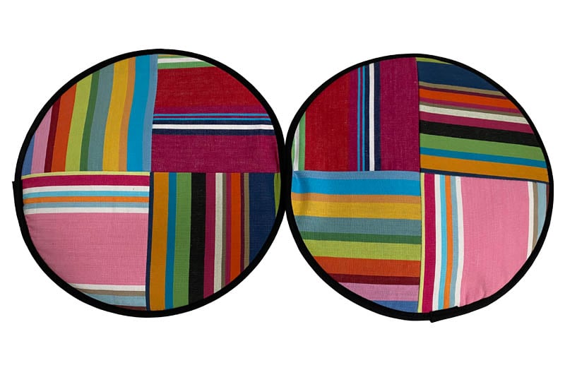 Striped Hob Covers for Agas | Multi Stripe Chefs Pads | The Stripes ...